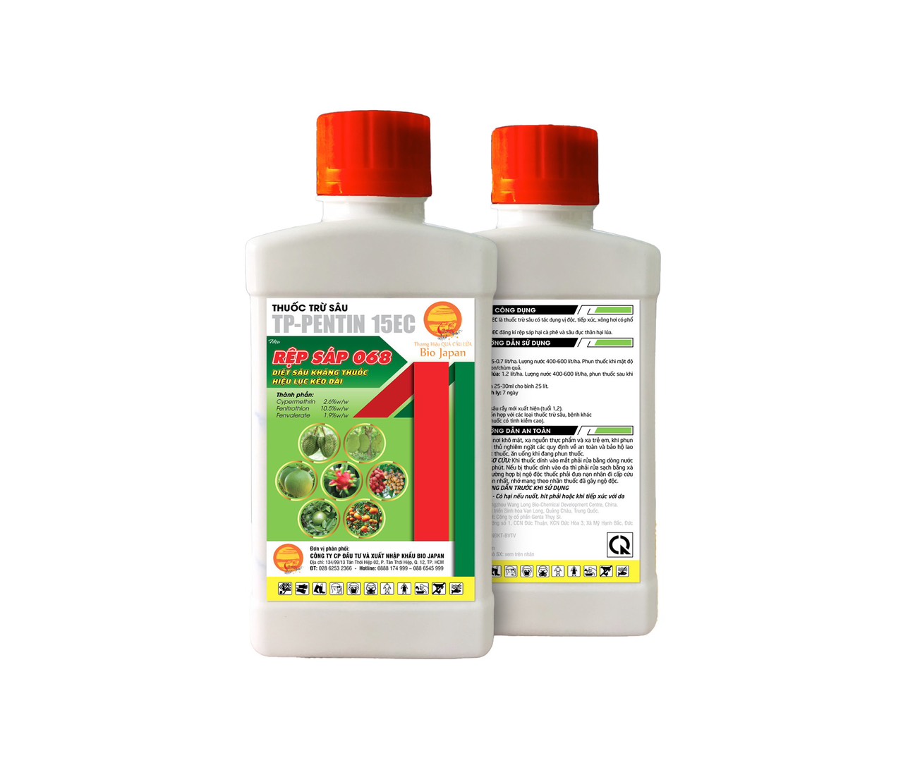 TP-Pentin 15EC THUỐC TRỪ SÂU RỆP SÁP 068 - Bio Japan - Đồng hành cùng ...